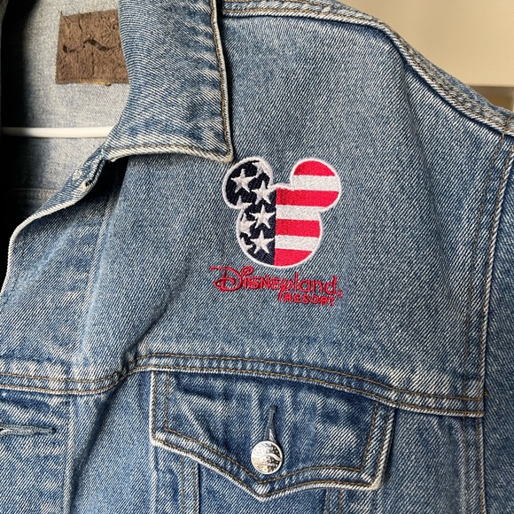 disneyland | Jackets & Coats | Disneyland Resort Womens Denim Jacket ...